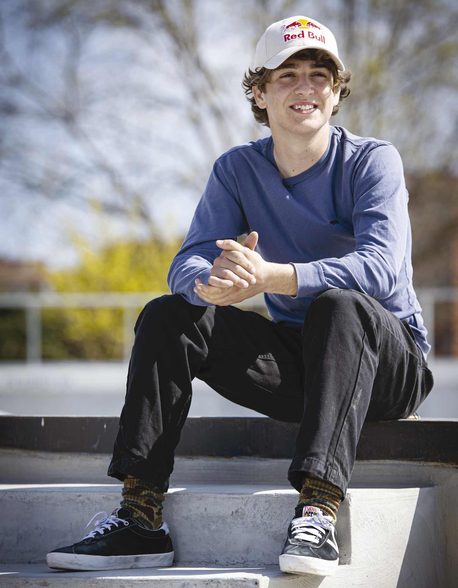 Alessandro Mazzara, con lo skate alle Olimpiadi