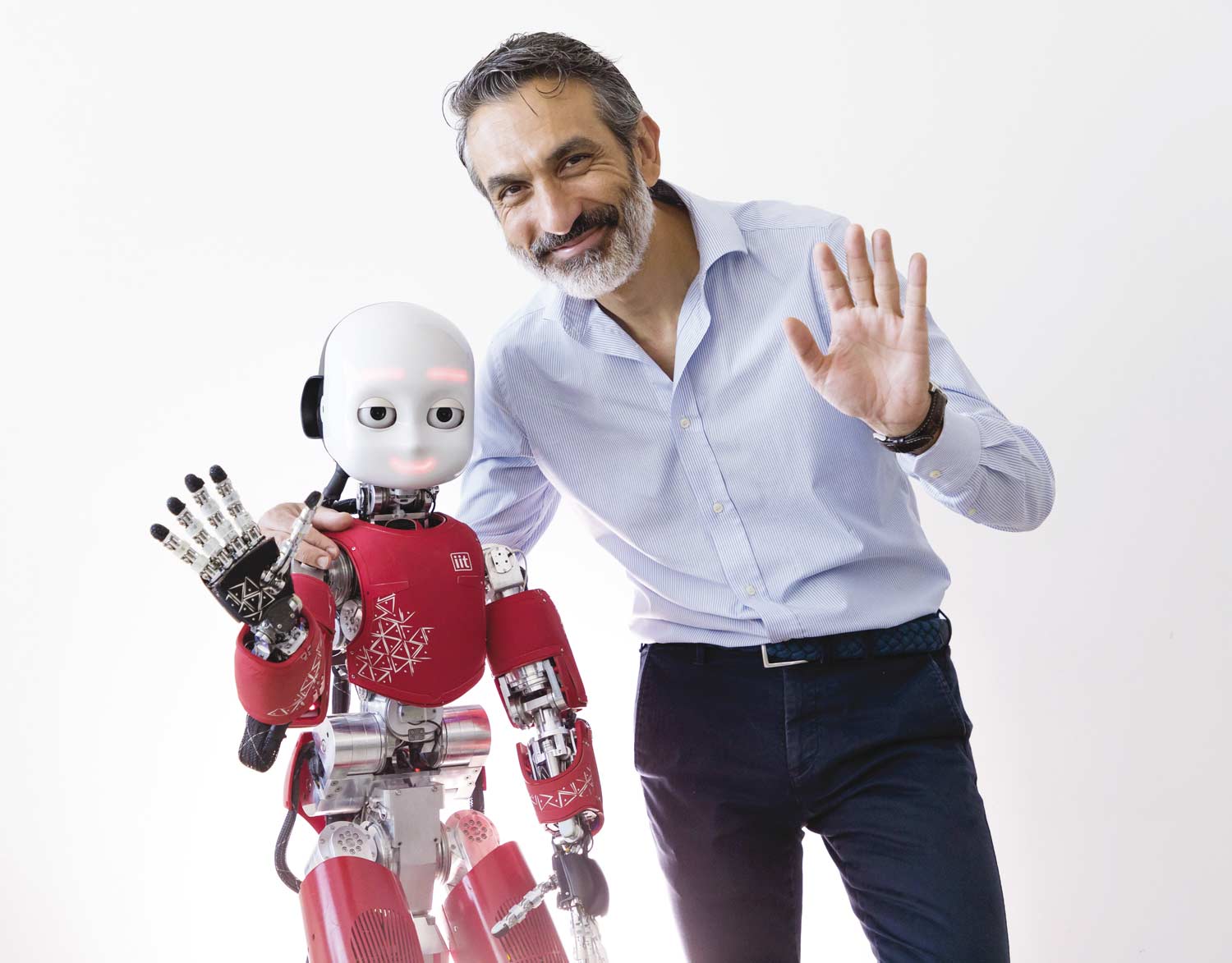 Il robot iCub dell’Iit di Genova sfila per Dolce&Gabbana