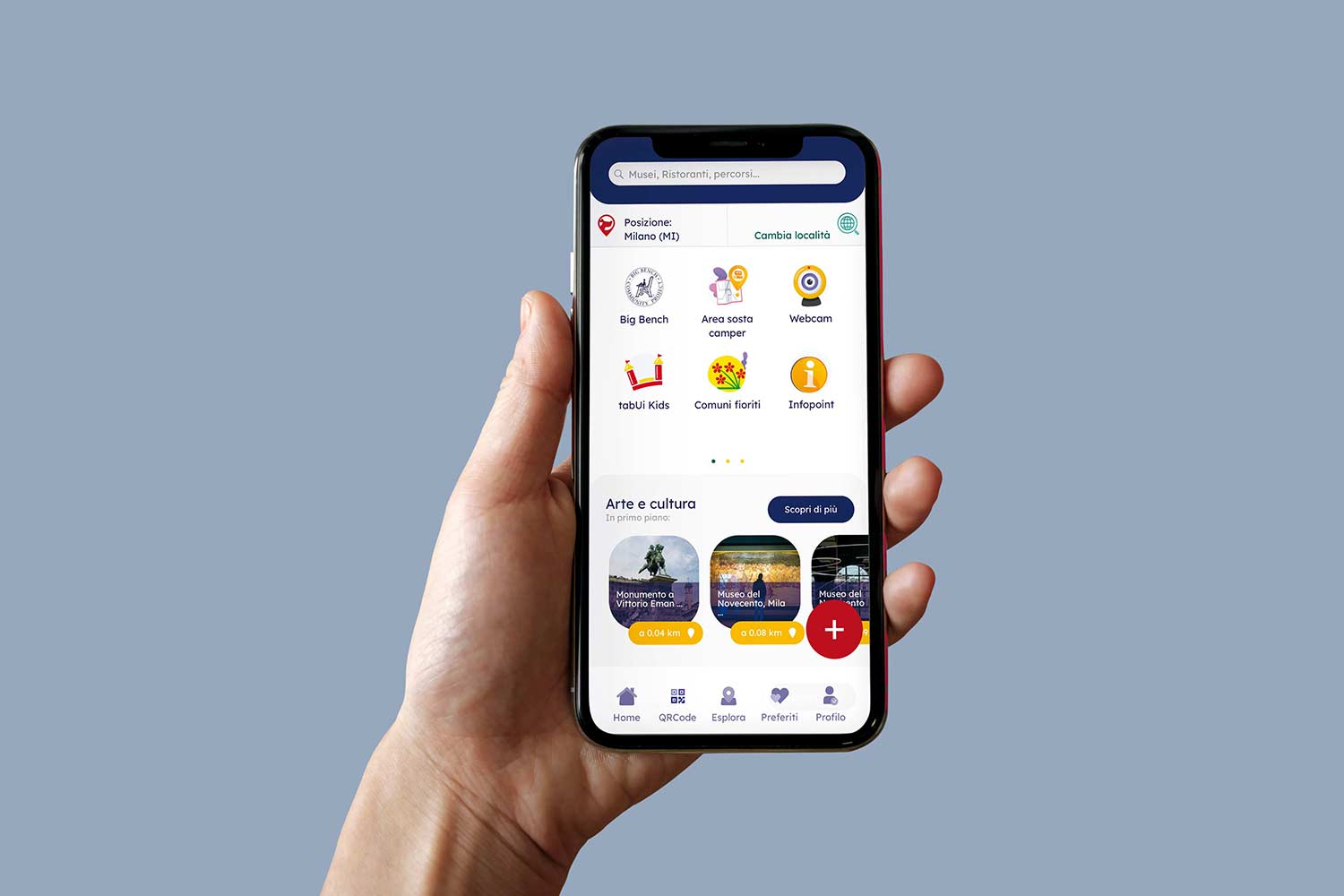 Tesori d’arte e luoghi insoliti a portata di smartphone con l'app tabUi